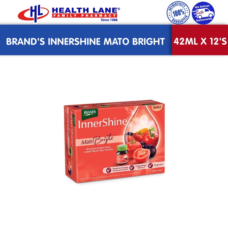 BRAND'S Innershine Mato Bright (42ml x 12's) | Shopee Malaysia