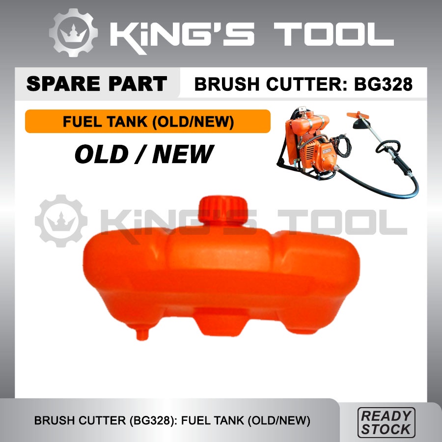 BG328 BRUSH CUTTER: FUEL TANK (OLD/NEW)/ TANGKI MINYAK SPARE PART MESIN ...