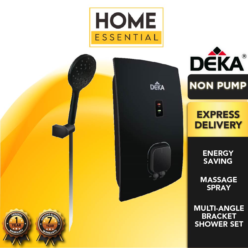 Deka Premio Non-Pump Instant Heat Water Heater PREMIO - BK | PREMIO ...