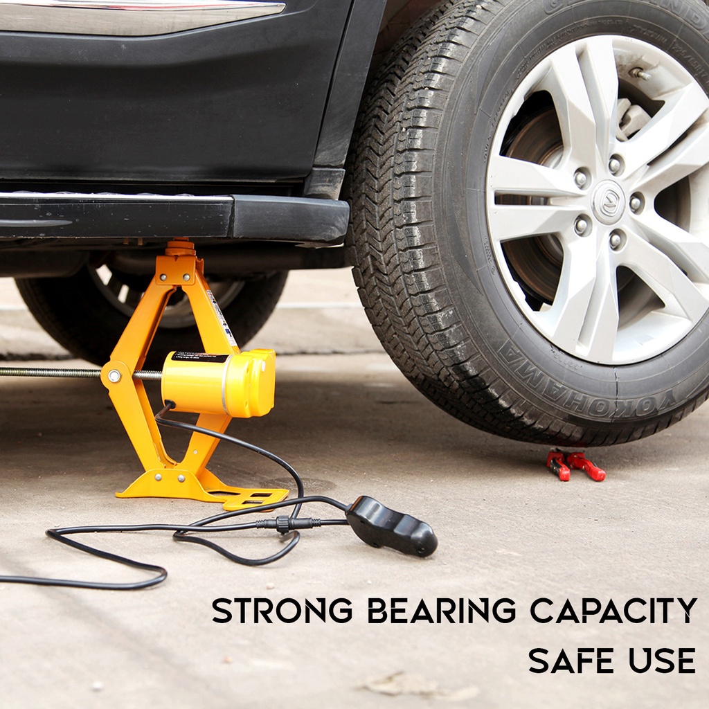 12V Electric Car Jack Equipment Electric Hydraulic Jack Lifting Car ...