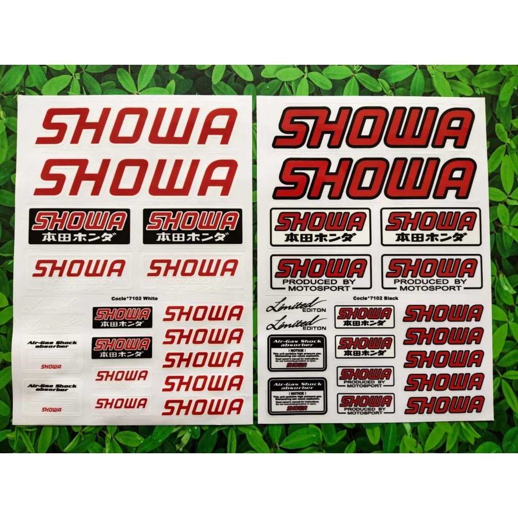 Sticker SHOWA Sticker Decal Motor&Car Waterproof*7102 | Shopee Malaysia