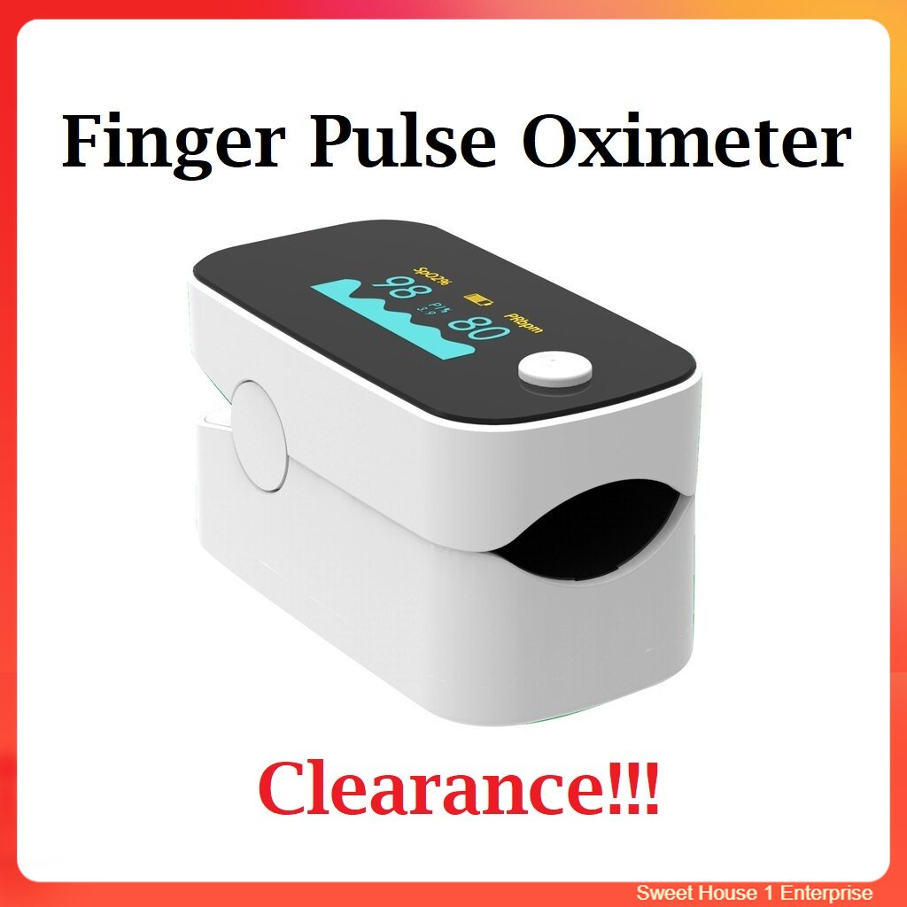 🔥【 READY STOCK 】Oximeter Health Meter Finger Pulse Care Oxygen Blood ...
