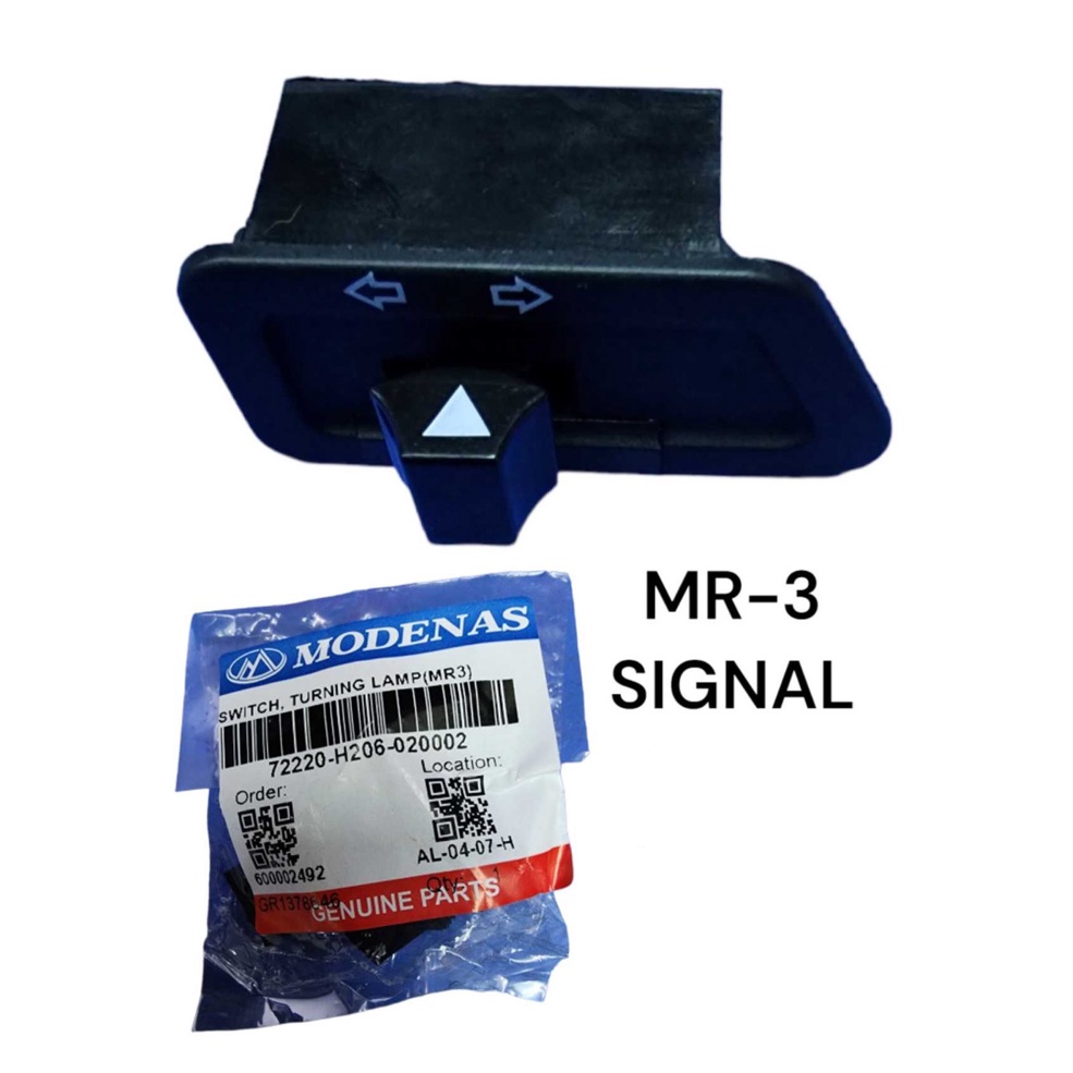 MODENAS MR2 MR3 HANDLE SWITCH HI/LOW / SIGNAL / HORN / STARTER / ONOFF ...
