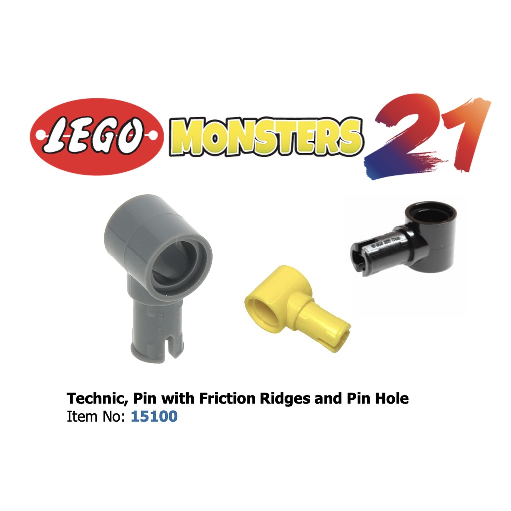 [1 Piece]-genuine Lego, Technical details, pin with friction groove and ...