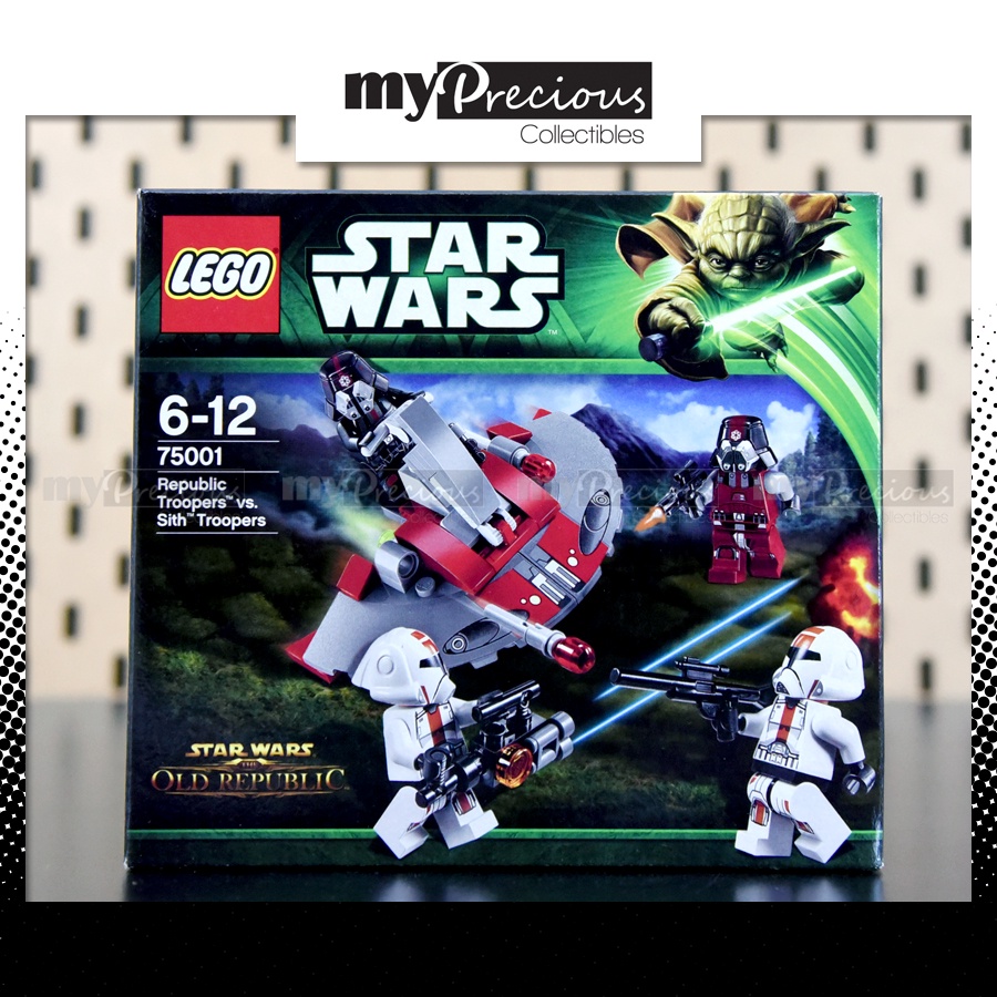Lego Star Wars 75001 Republic Troopers vs Sith Troopers Battle Pack ...