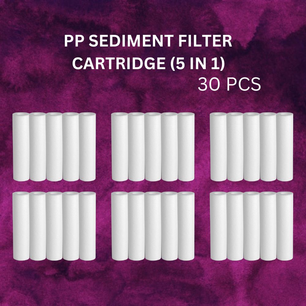 FILTER SHOP - PP SEDIMENT FILTER CARTRIDGE 5IN1 X 30 PCS | Shopee Malaysia