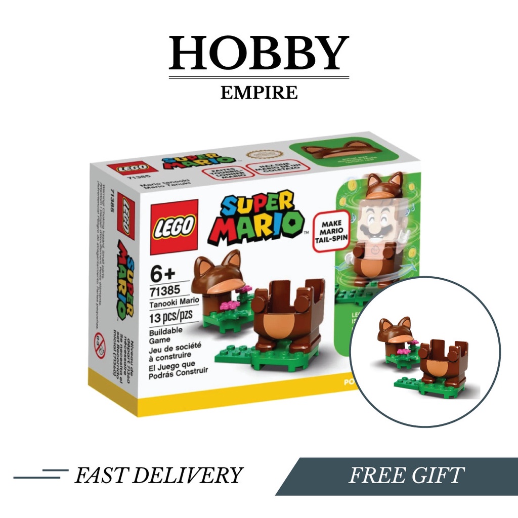 LEGO Super Mario 71385 Tanooki Mario Power-Up Pack *Original LEGO Set ...