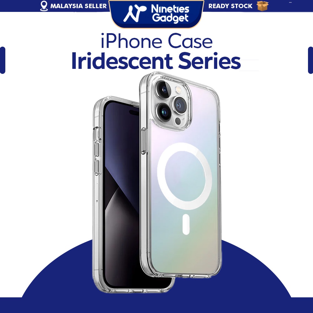 Premium Iridescent Matte Case for iP 14 13 Pro Max Plus Mini Clear ...