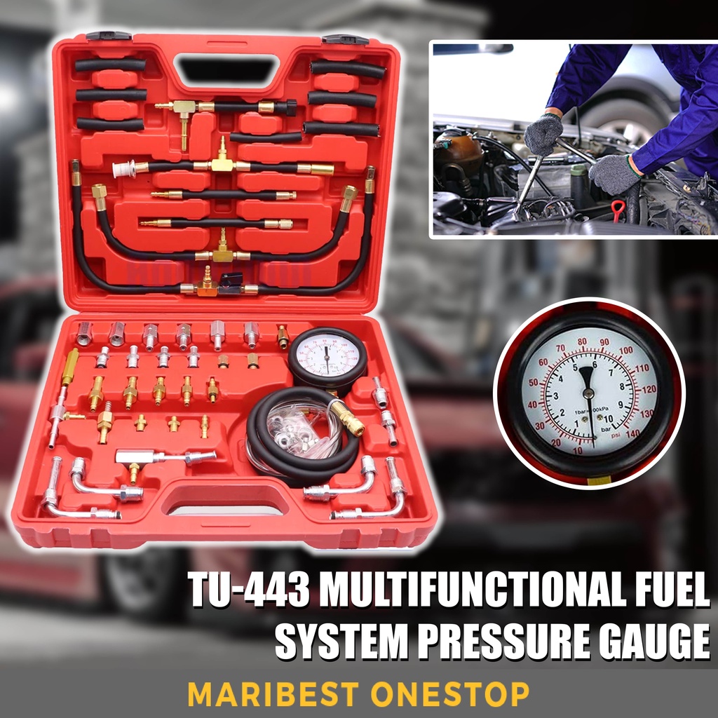 TU 443 Auto Multi function Fuel System Tools Engine Pressure Test ...