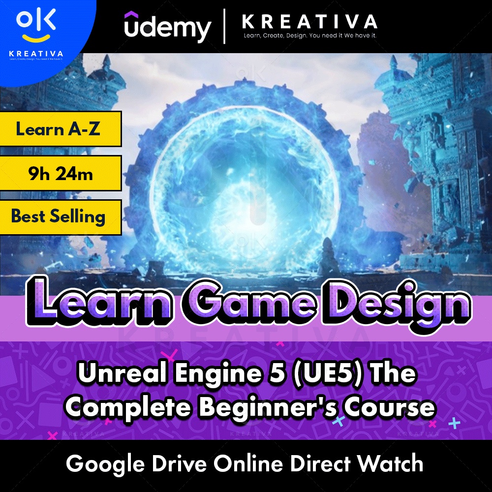 Learn Game Design With Unreal Engine - Video Course - Unreal Engine 5 (UE5) The Complete ...