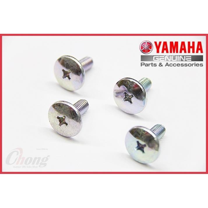 Yamaha RXZ Engine Lower Cover Screw/Bajak Skru (1/4pcs) Original HLY ...