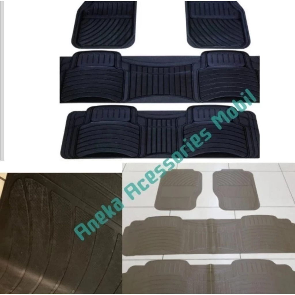 Toyota All New Innova 3-row Universal impot Rubber Car Carpet | Shopee ...