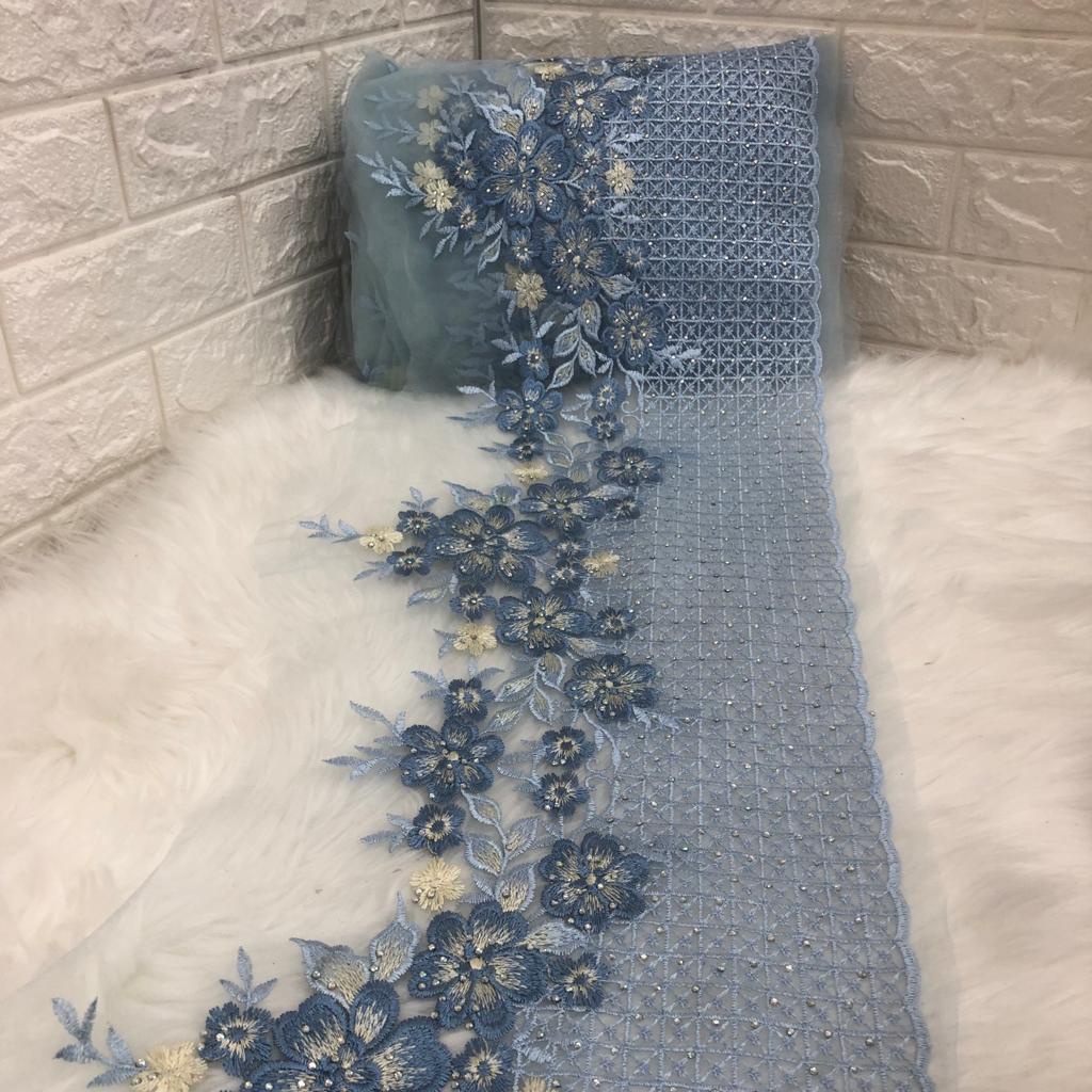 [ NEW!! ] BORDER LACE 1 LAYER BUNGA SULAM CANTIK MENAWAN / LACE 1 LAYER ...