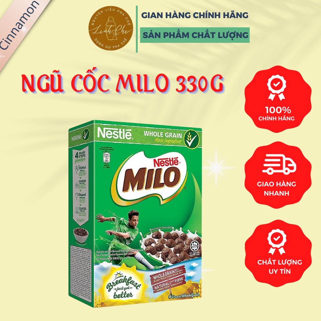 Nestle Milo Cereal Cereal Breakfast Cake 330G | Shopee Malaysia