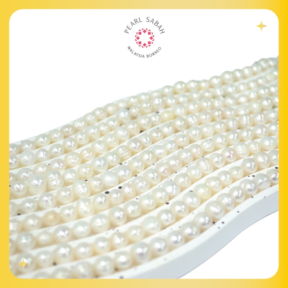 [Pearl Sabah] Saltwater Sabah Pearl White 6-7mm (72pcs) | Original ...