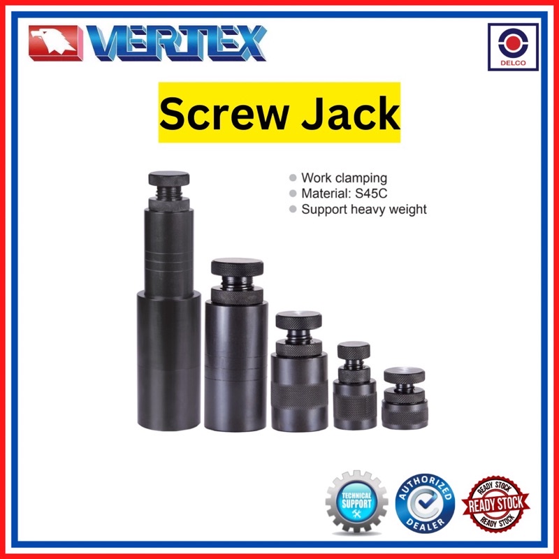VERTEX TAIWAN SCREW JACK work clamp support heavy weight vsj-70 vsj-150 ...