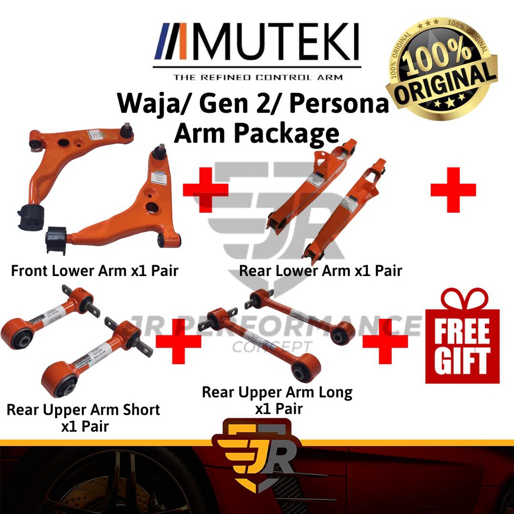 Muteki Lower Arm / Stabilizer Link / Stabilizer Bush Muteki Waja Muteki ...