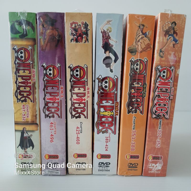 ONE PIECE DVD 海贼王 (6 DISCS) NEW | Shopee Malaysia