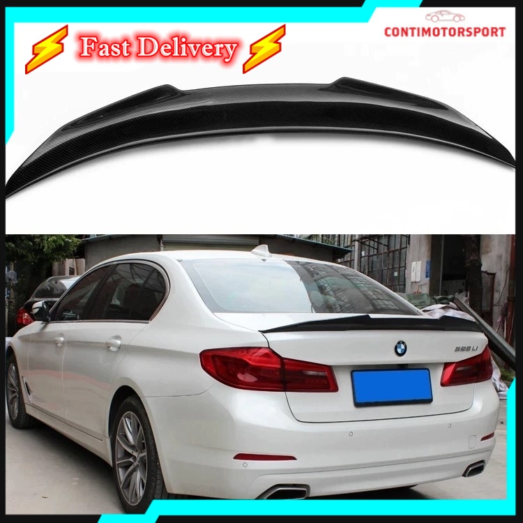 BMW 5 SERIES G30 FIT REAR PSM STYLE WING SPOILER 520 520e 530i 530e ...