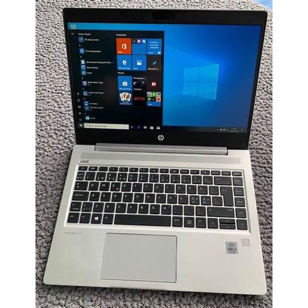 Laptop HP 10Gen Core i5 # Ram 8GB # SSD 256GB # Slim # mettle Body Sliver # HDMI # FHD 14 inches ...