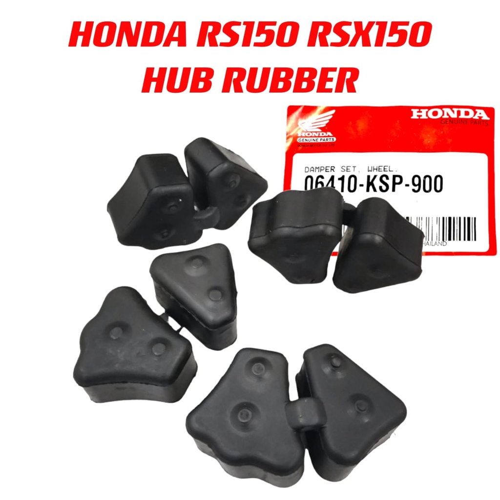 Ori Thailand Honda RS150 RS 150 RS RSX150 RSX150 RSX Hub Rubber Set ...
