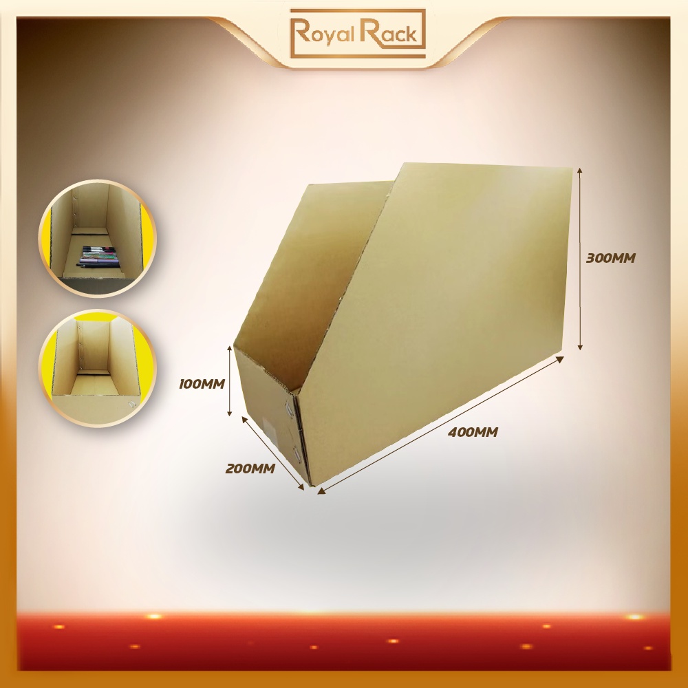 RoyalRack Rack Organizer Carton Box Rak Barang Affordable Tidy ...