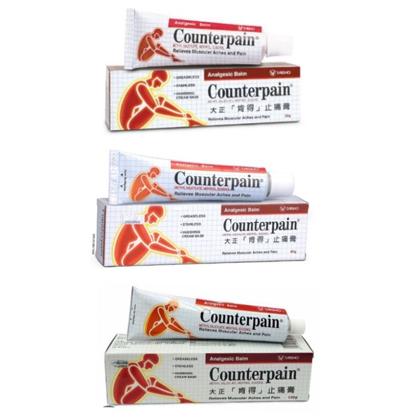 Counterpain Analgesic Balm (30g/60g/120g) | Shopee Malaysia