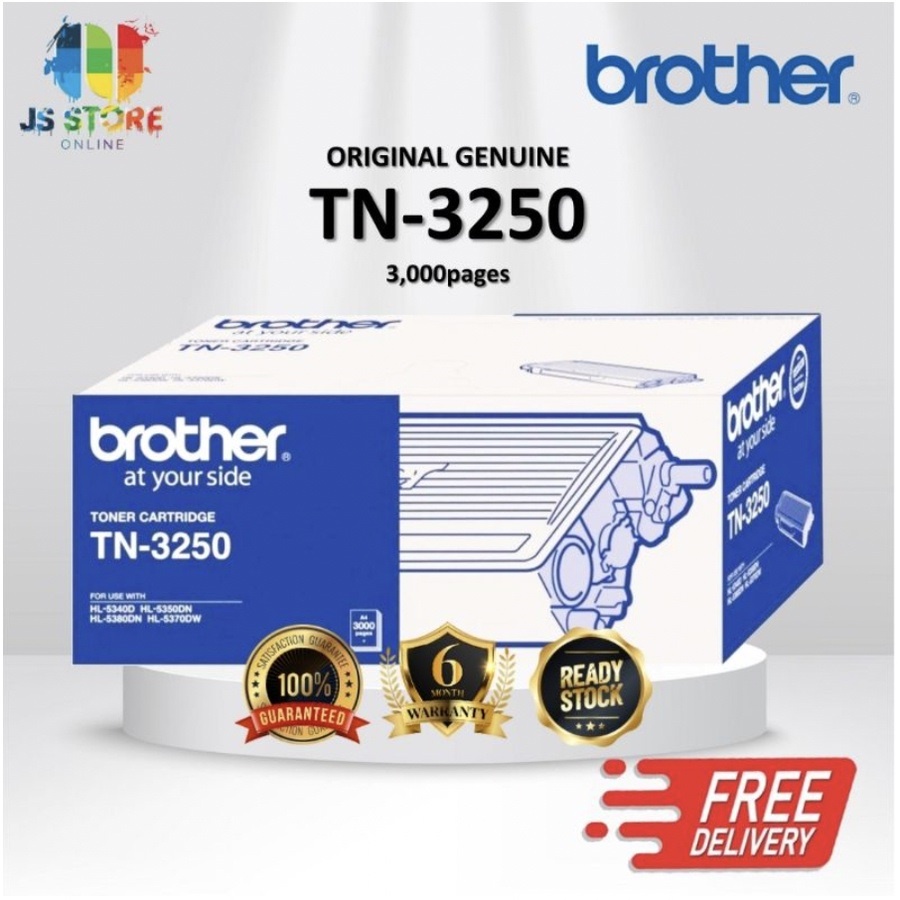 [100% ORIGINAL] BROTHER TN-3250 TN3250 TONER CARTRIDGE TN3290 TN-3290 ...