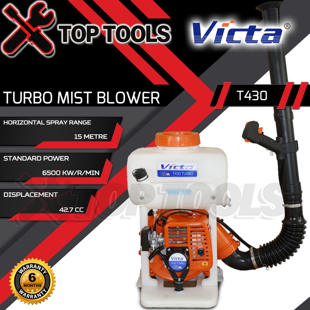 VICTA New Turbo Mist Blower T430 Mist Duster Disinfectant Sanitize | Shopee Malaysia