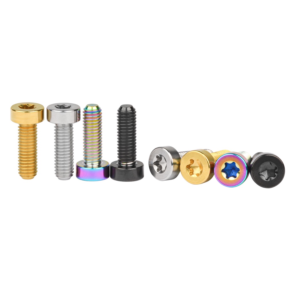 Wanyifa Titanium Bolts M5 Allen Key Socket or Torx T25 Square Head ...