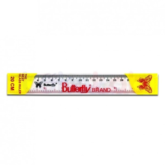 Butterfly Ruler 20CM 30CM Linko 30 cm / Plastic Ruler / Ruler | Shopee ...