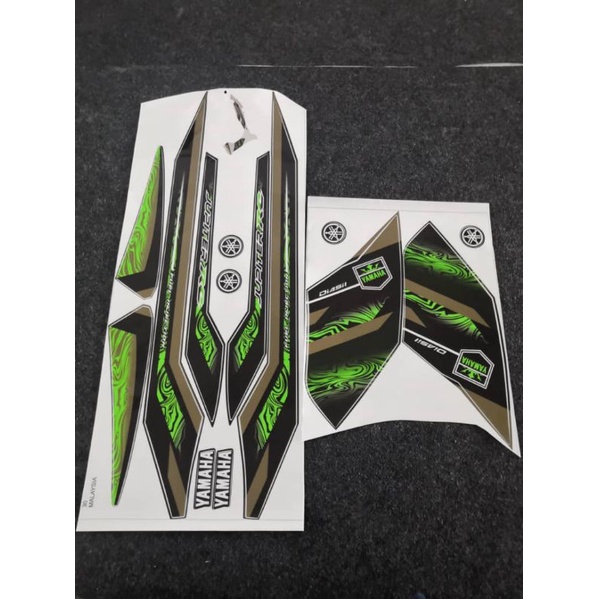 stickerLagenda 110z hijau lumut siap tampal sticker/110zr/110/HLD brand ...