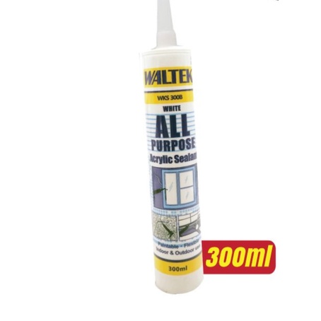 🎉READY STOCK🎉 WALTEK All Purpose Acrylic White Sealant (300ml) | Shopee Malaysia