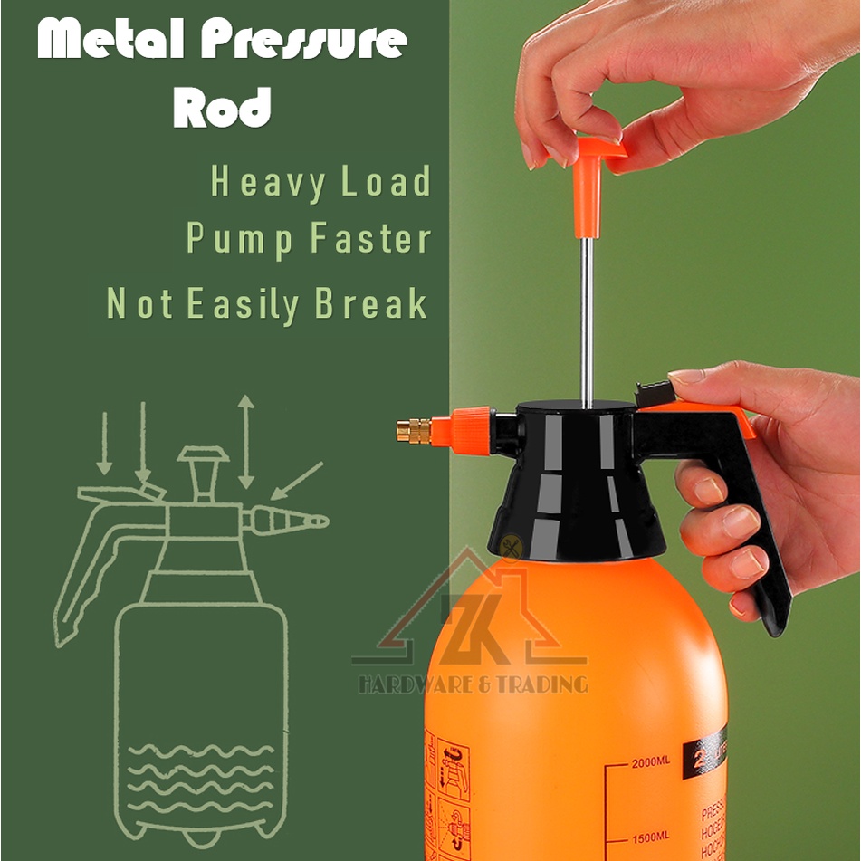 Thick Pressure Water Sprayer Bottle Pump Racun Garden Sprinkler ...