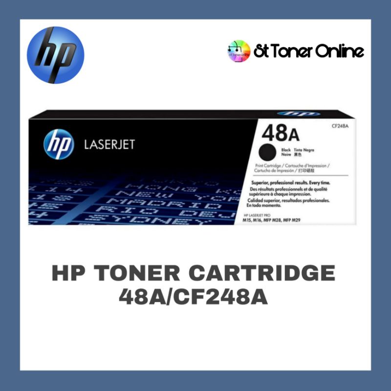 HP 48A/CF248A Laserjet Black Toner Cartridge | Shopee Malaysia
