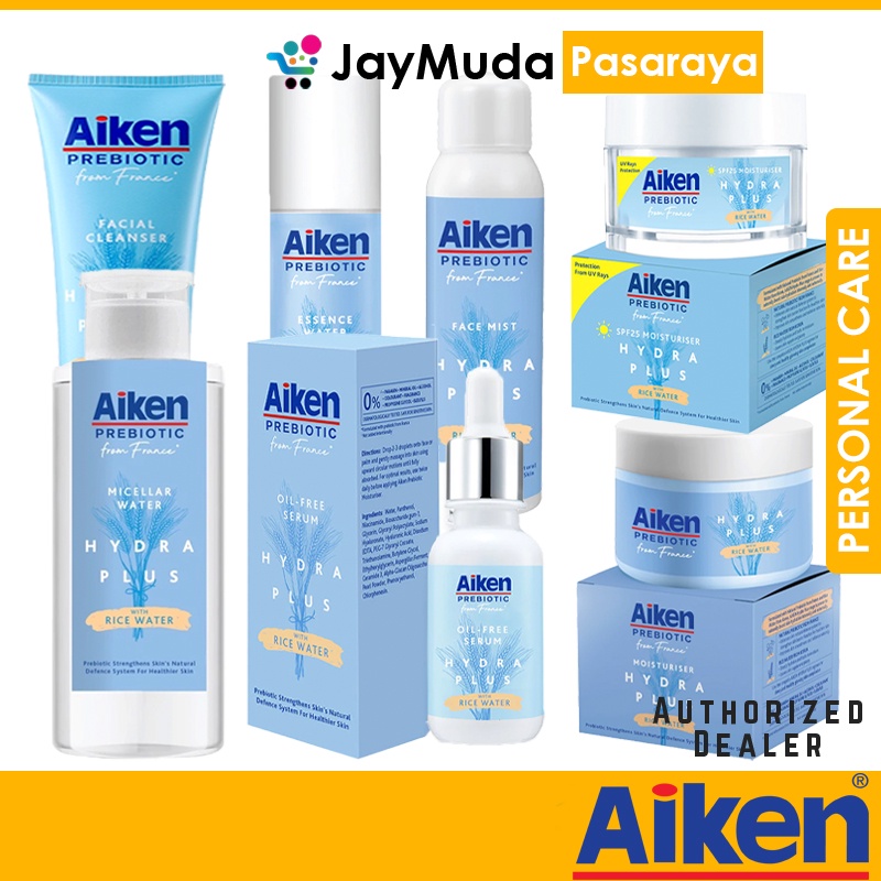 Aiken Prebiotic Hydra Plus Skin Care Signature Full Set Combo Set 72H ...