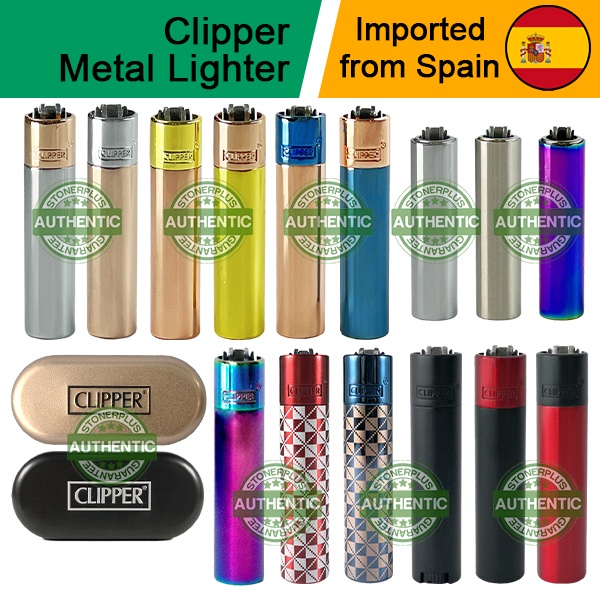 Clipper Metal [Large / Mini] Lighters (Reflintable / Refillable ...