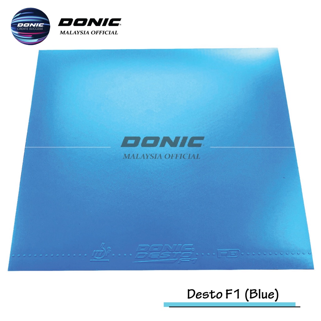 Donic Desto F1 Good Speed Spin Table Tennis Rubber | Shopee Malaysia