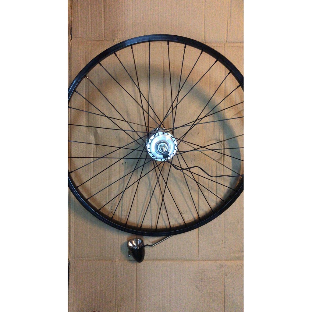 Bicycle Alloy Wheel Set Dynamo Hub (DIY) (26 Inch Bicycle Wheel ...