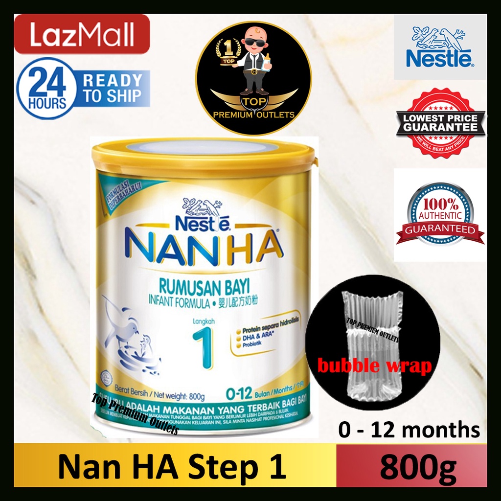 Nestle Nan HA Step 1 (800g) Exp: 07/2026 (Newest Stock) | Shopee Malaysia