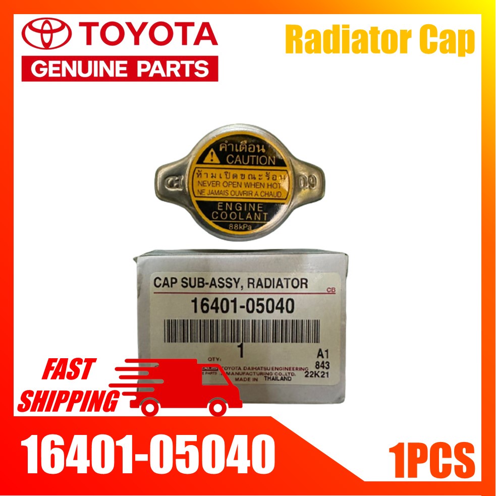 Genuine Toyota Radiator Cap / Penutup Radiator 16401-05040 – Radiator ...