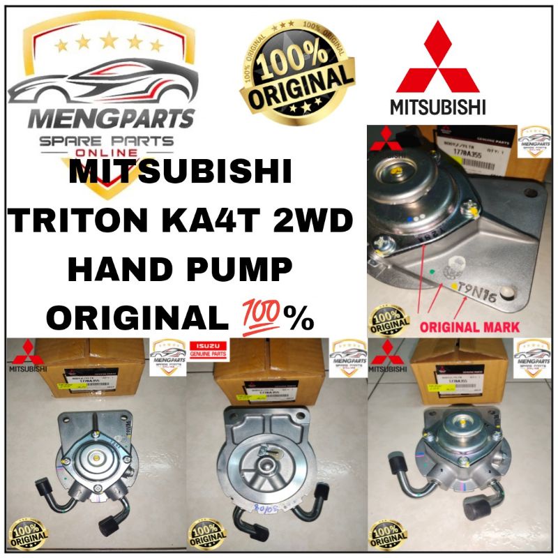 ORIGINAL 💯% MITSUBISHI TRITON KA4T 2WD 2007Y-2010Y DIESEL HAND PUMP ...