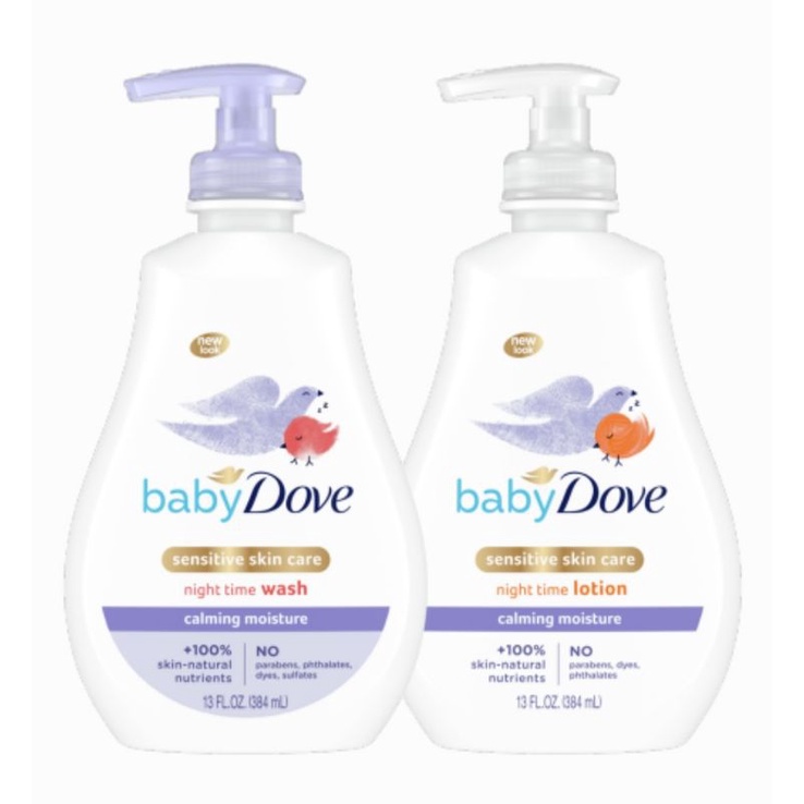 Dove Baby, Sensitive Skin Care, Night Time, Calming Moisture, Wash ...