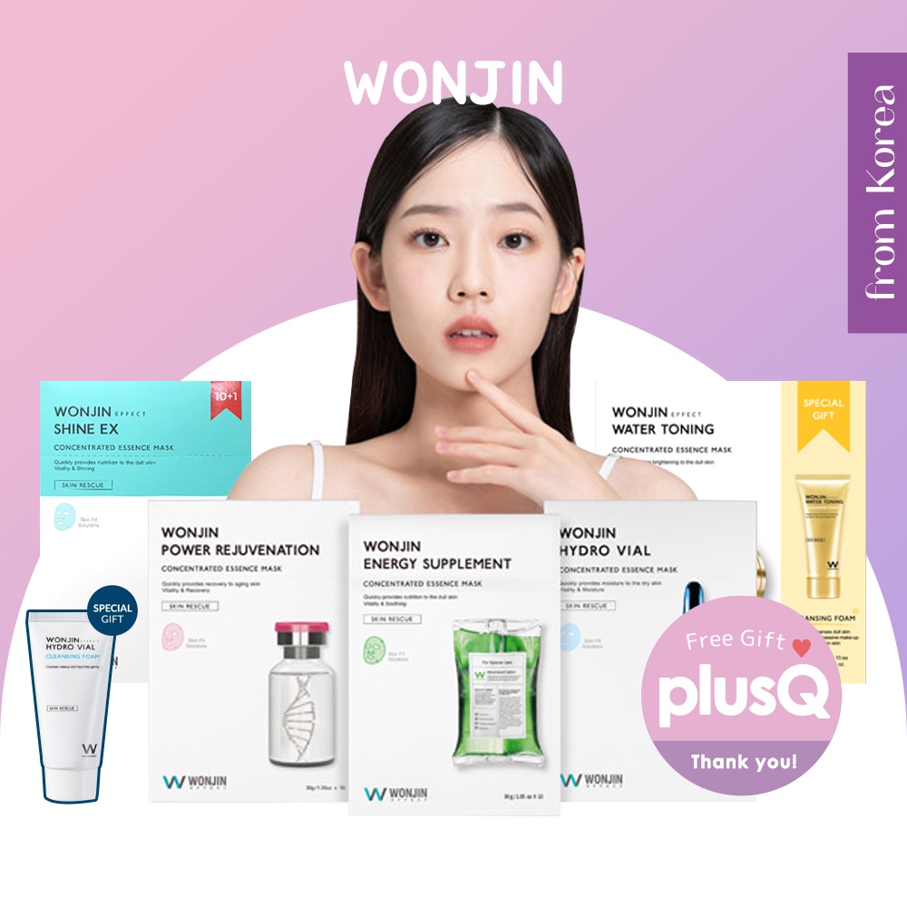 [WONJIN] a collection of Wonjineffect Mask / Mask + Cleansing Foam Special Kit | Shopee Malaysia