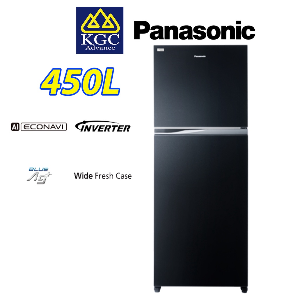[Free Shipping] Panasonic 450L Inverter Energy Saving 2-Door Top ...