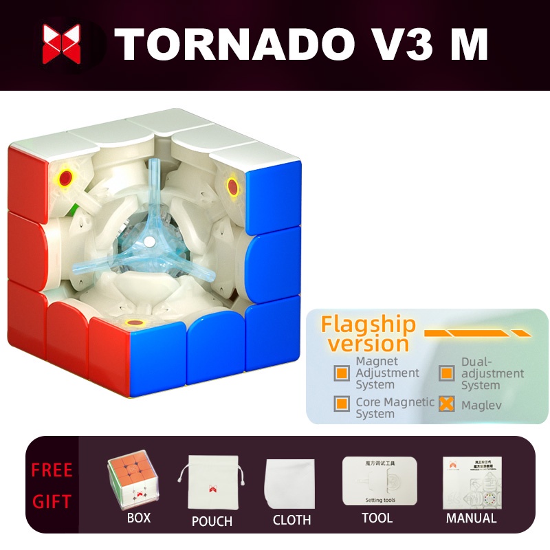 Qiyi Original XMD X-man Tornado V2 V3 M Standard Flagship Pioneer UV ...