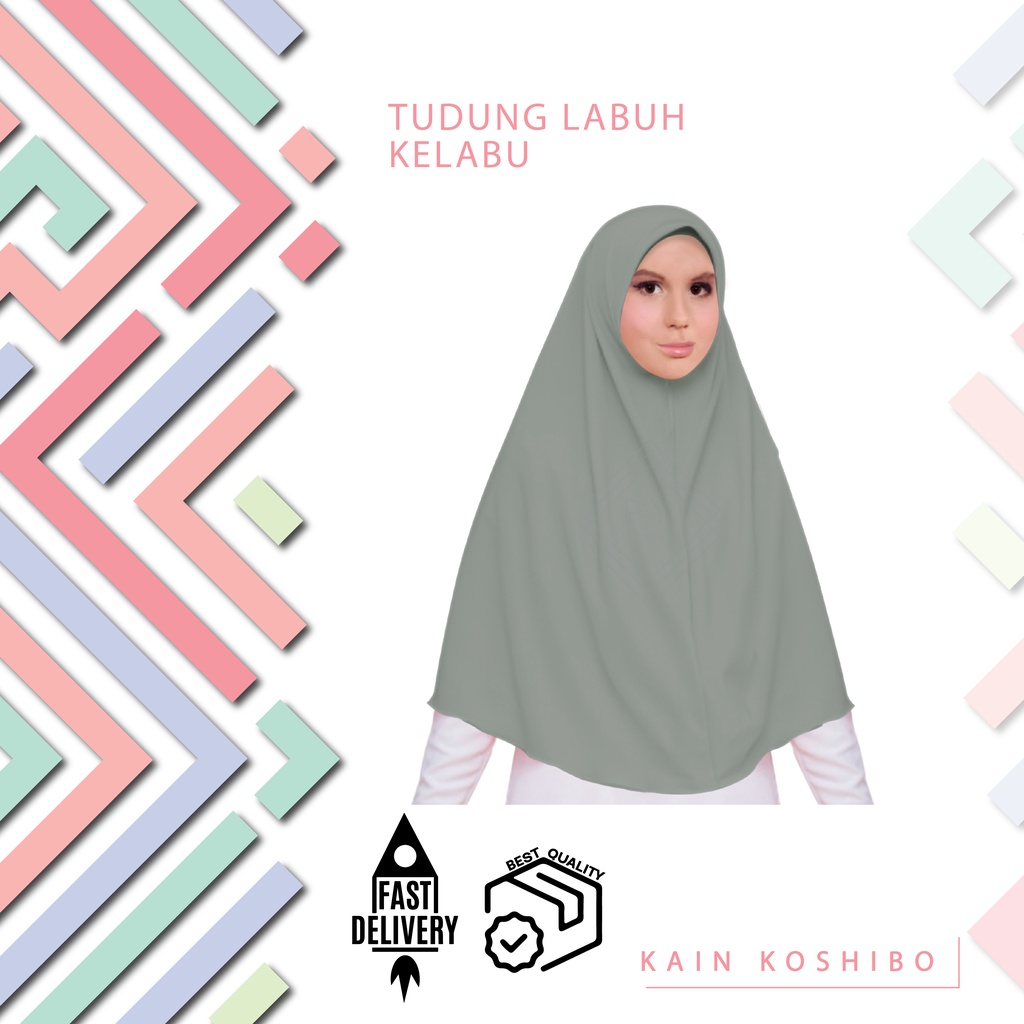 TUDUNG LABUH SEKOLAH KELABU - TL010 | Shopee Malaysia