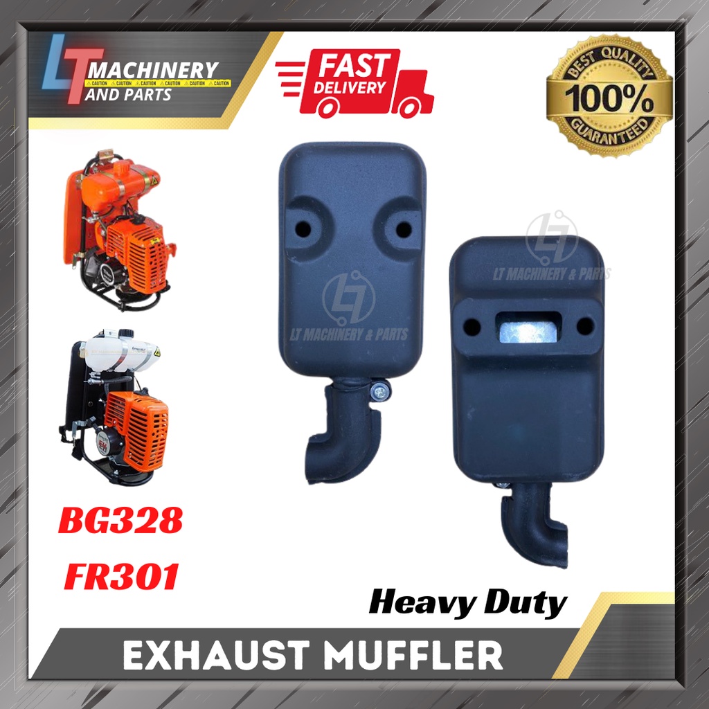 Ekzos Mesin Rumput Brush Cutter Exhaust Muffler Tanaka T328 Bg328 ...