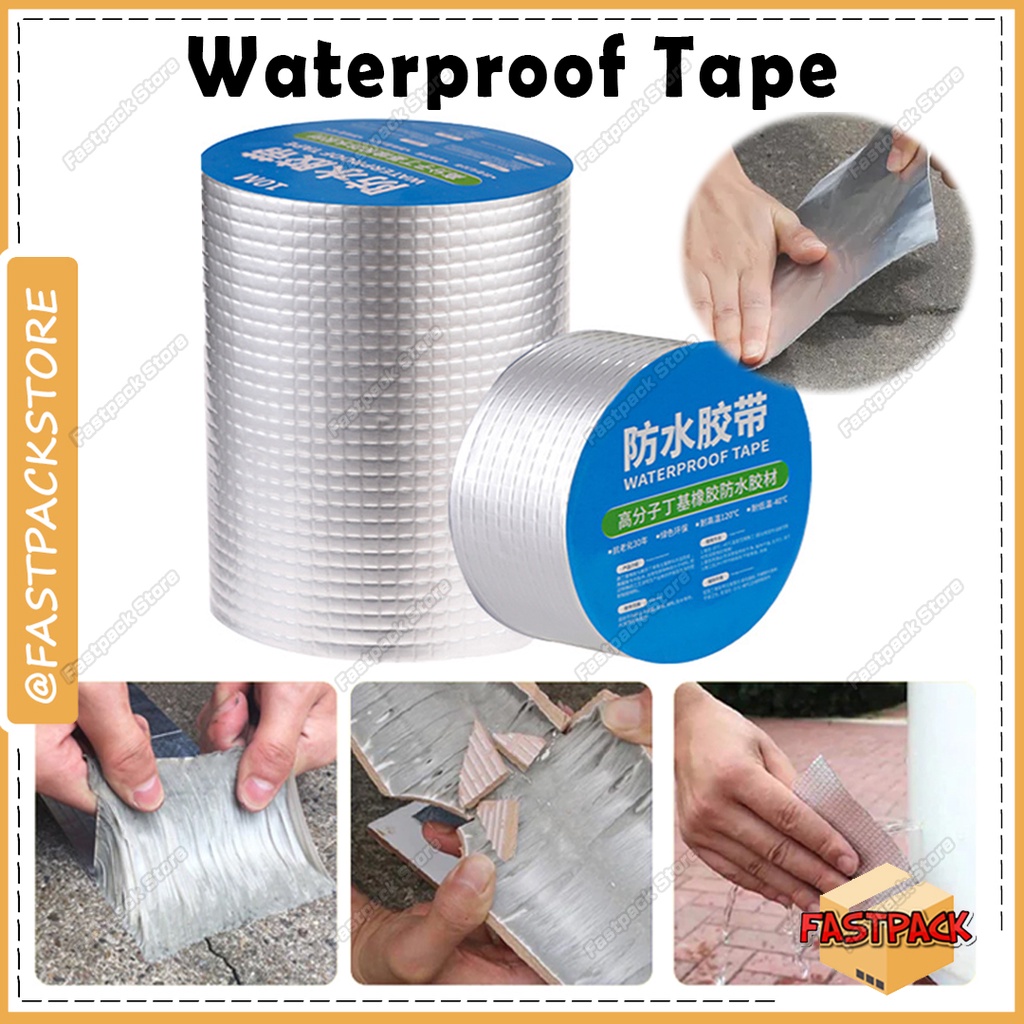 Waterproof Tape Anti-leakage Aluminum Foil Tape Crack Hole Repair ...