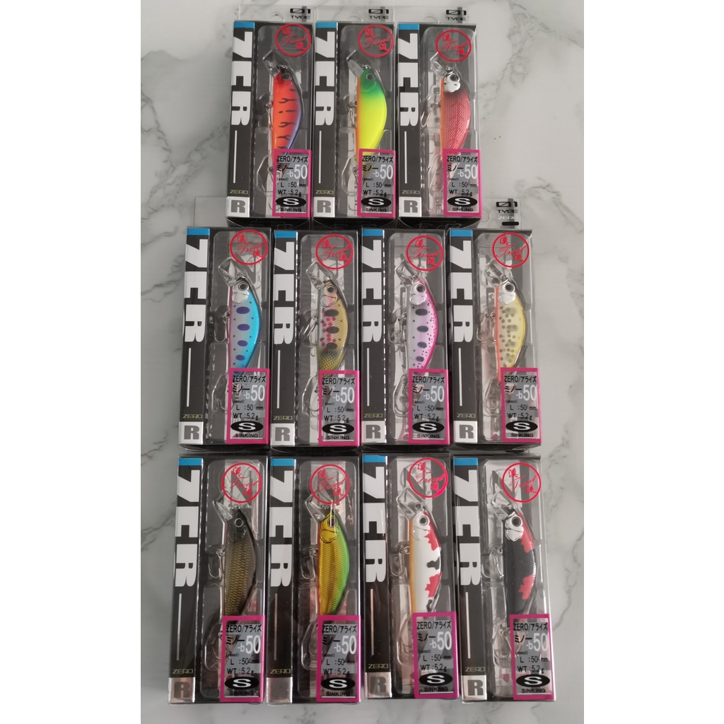 Ripple-ash Zero Arise Chiko Minnow 50S 50mm / 5.2g | Shopee Malaysia